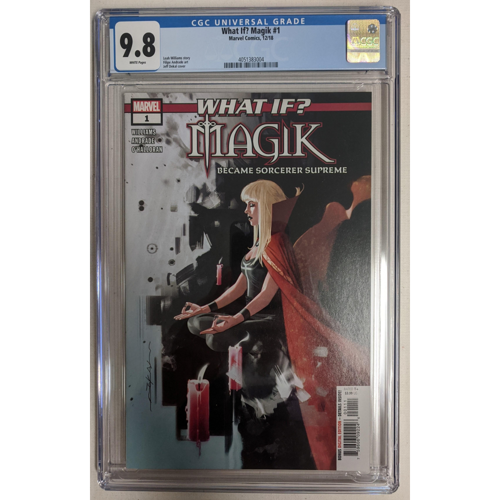 2018 "What If? Magik" Issue #1 Marvel Comic Book (CGC 9.8) | Pristine ...