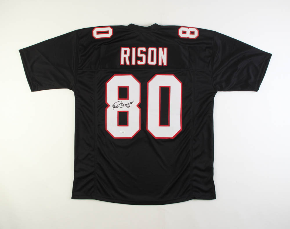 Andre Rison Signed Jersey Inscribed "Bad Moon" (JSA) | Pristine Auction