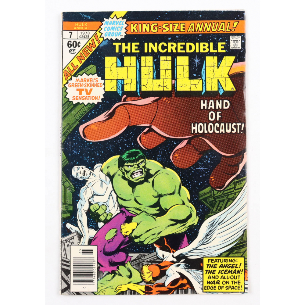 1978 "The Incredible Hulk" Issue #7 Marvel Comic Book | Pristine Auction