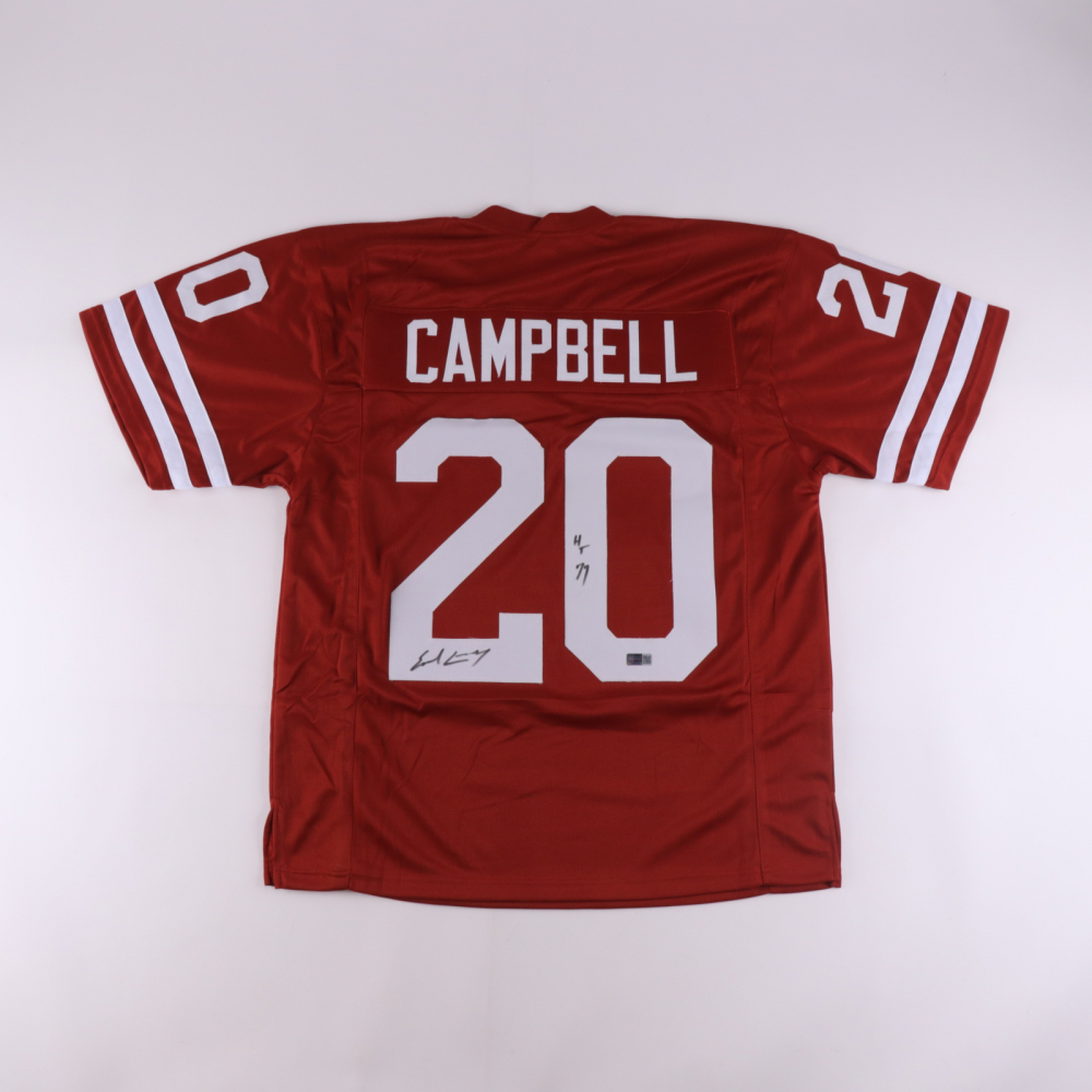 Earl Campbell Signed Jersey Inscribed "HT 77" (Timeless Authentic ...