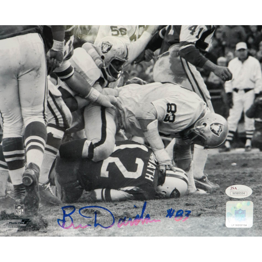 Ben Davidson Signed Raiders 8x10 Photo (JSA) | Pristine Auction