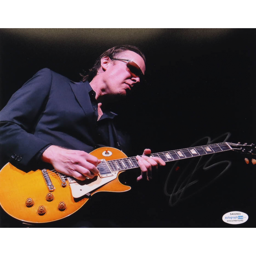 Joe Bonamassa Signed 8x10 Photo (AutographCOA) | Pristine Auction