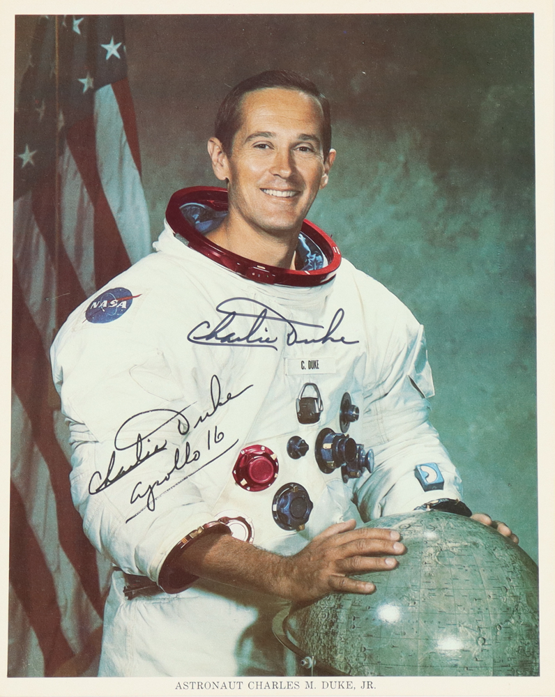 Charles Duke Signed 8x10 Photo (Beckett) | Pristine Auction