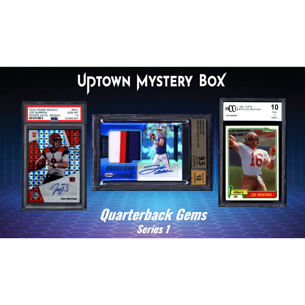 Uptown Quarterback Gems Mystery Box Series 1 (Limited to 500 ...