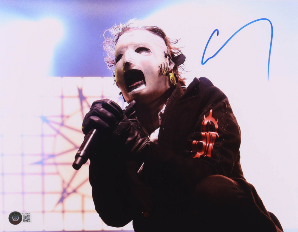 Corey Taylor Signed "Slipknot" 11x14 Photo (Beckett) | Pristine Auction