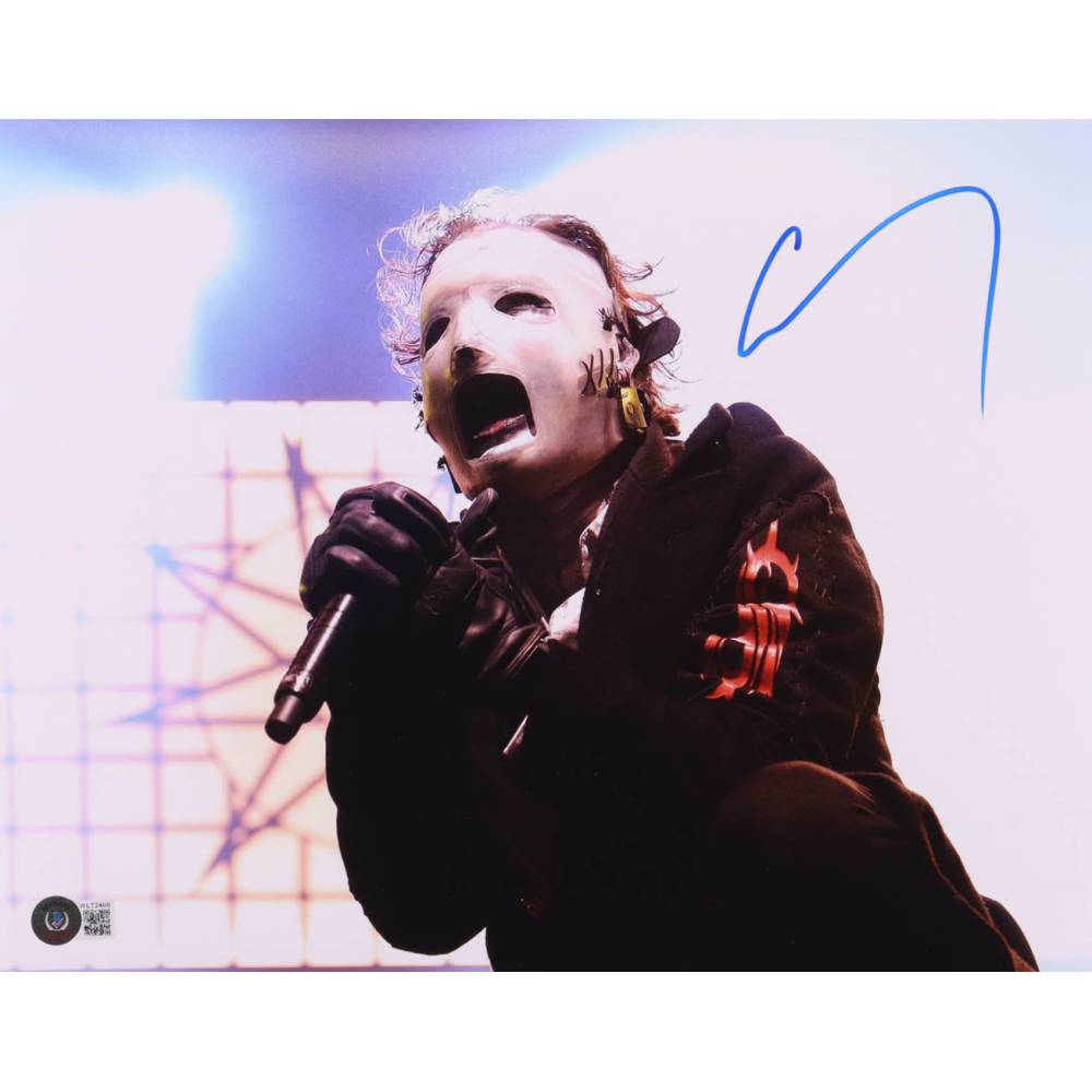 Corey Taylor Signed "Slipknot" 11x14 Photo (Beckett) | Pristine Auction