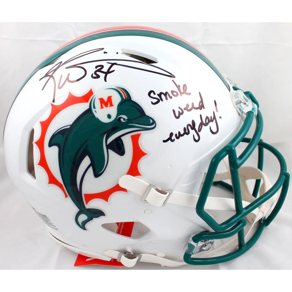 Ricky Williams Signed Dolphins Full-Size Authentic On-Field Speed ...