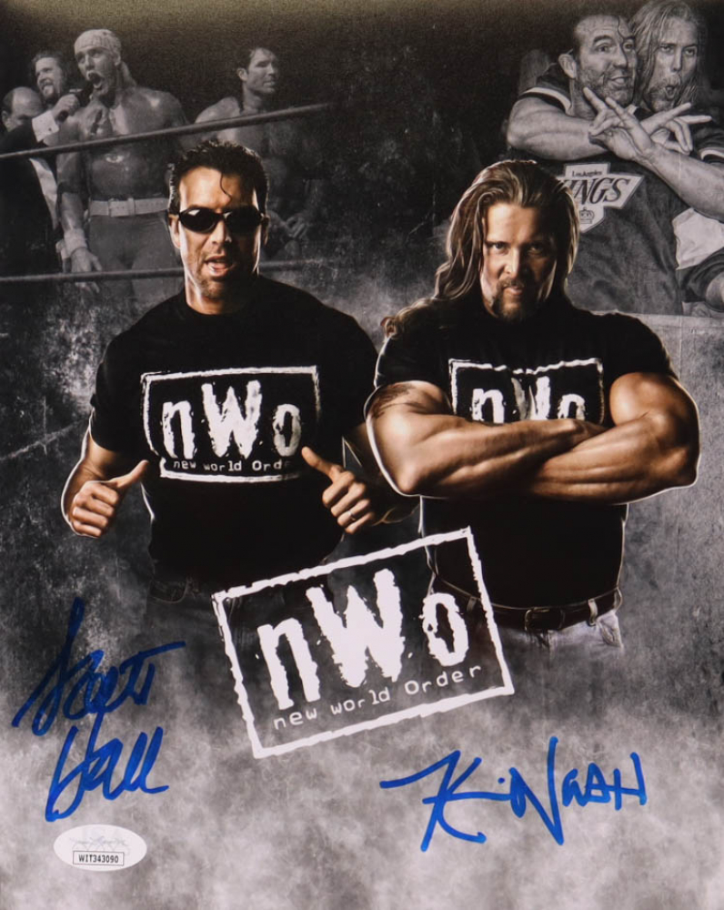 Kevin Nash & Scott Hall Signed WWE 8x10 Photo (JSA) | Pristine Auction