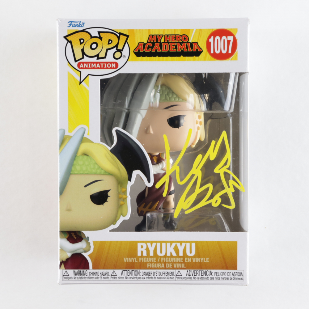 Katelyn Barr Signed "My Hero Academia" #1007 Ryukyu Funko Pop! Vinyl ...