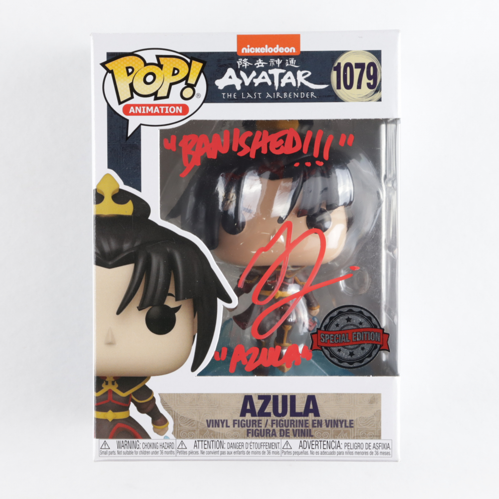 Grey DeLisle Signed "Avatar the Last Airbender" #1079 Azula Funko Pop ...