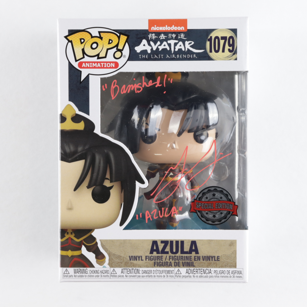 Grey DeLisle Signed "Avatar the Last Airbender" #1079 Azula Funko Pop ...
