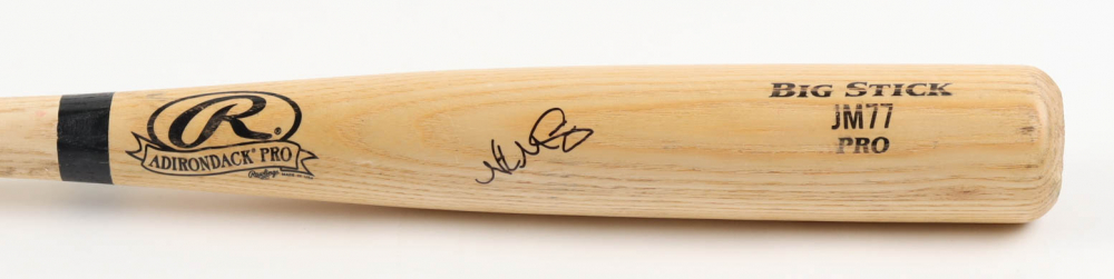 Nate McLouth Signed Rawlings Adirondack Pro Big Stick Baseball Bat ...
