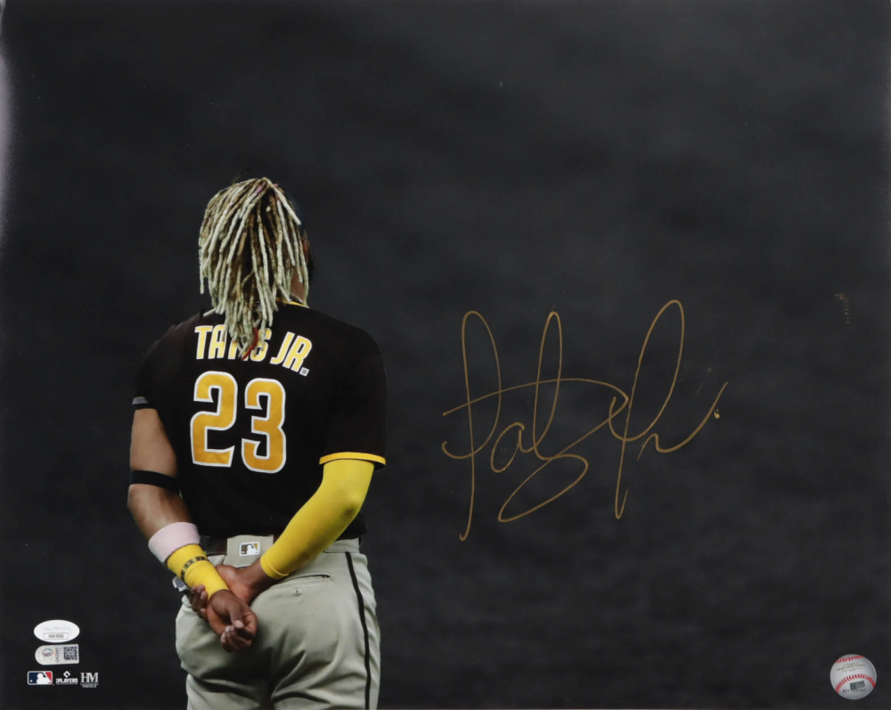 Fernando Tatis Jr. Signed Padres 16x20 Photo (JSA & USA SM) | Pristine ...