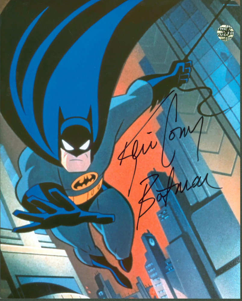 Kevin Conroy Signed "Batman: The Animated Series" 8x10 Photo Inscribed ...