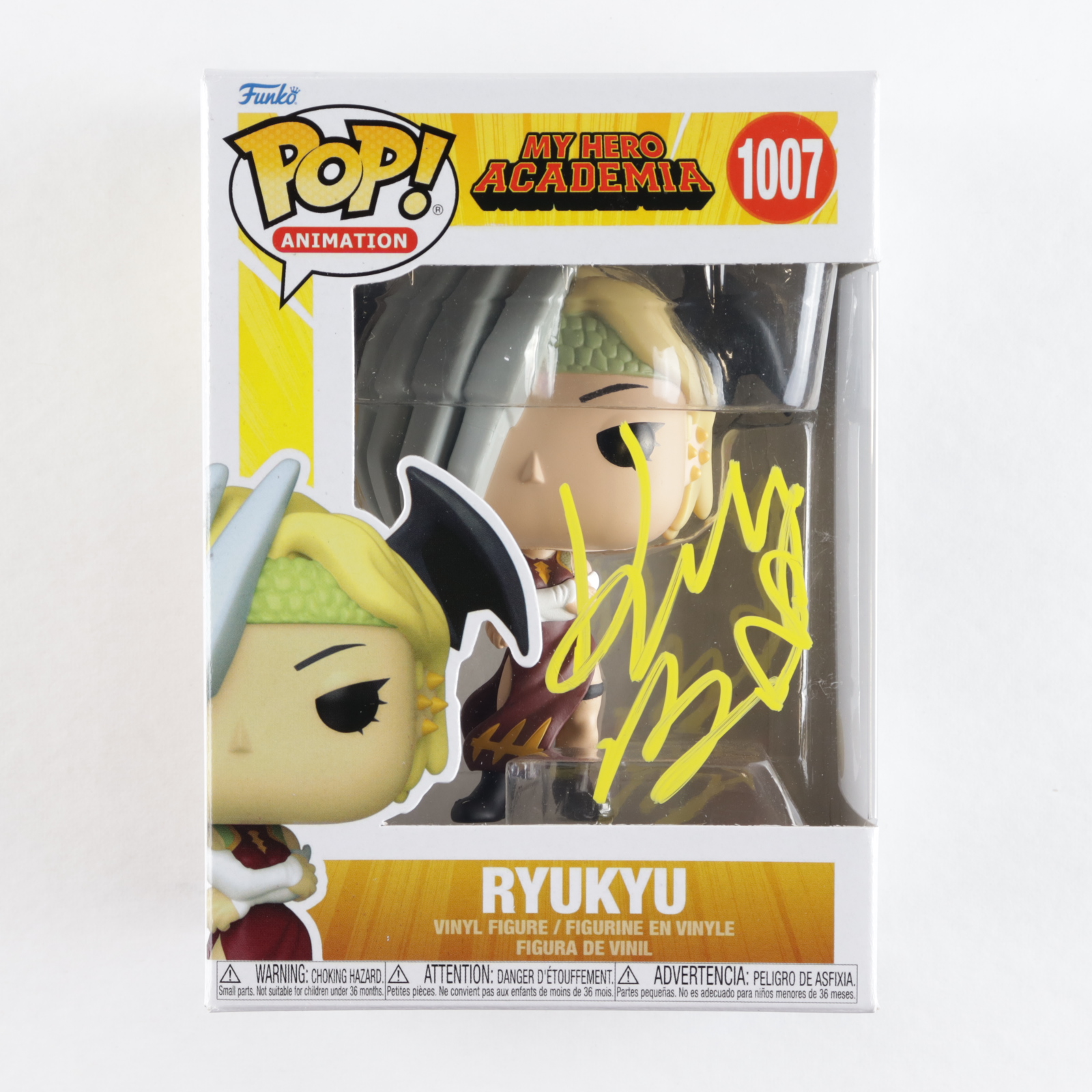 Katelyn Barr Signed "My Hero Academia" #1007 Ryukyu Funko Pop! Vinyl ...