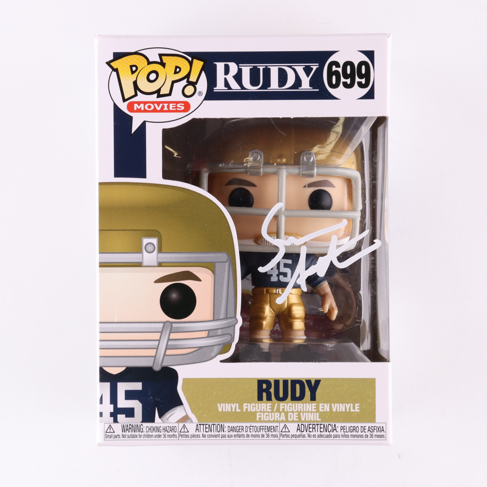 Sean Astin Signed "Rudy" #699 Rudy Funko Pop! Vinyl Figure (JSA ...