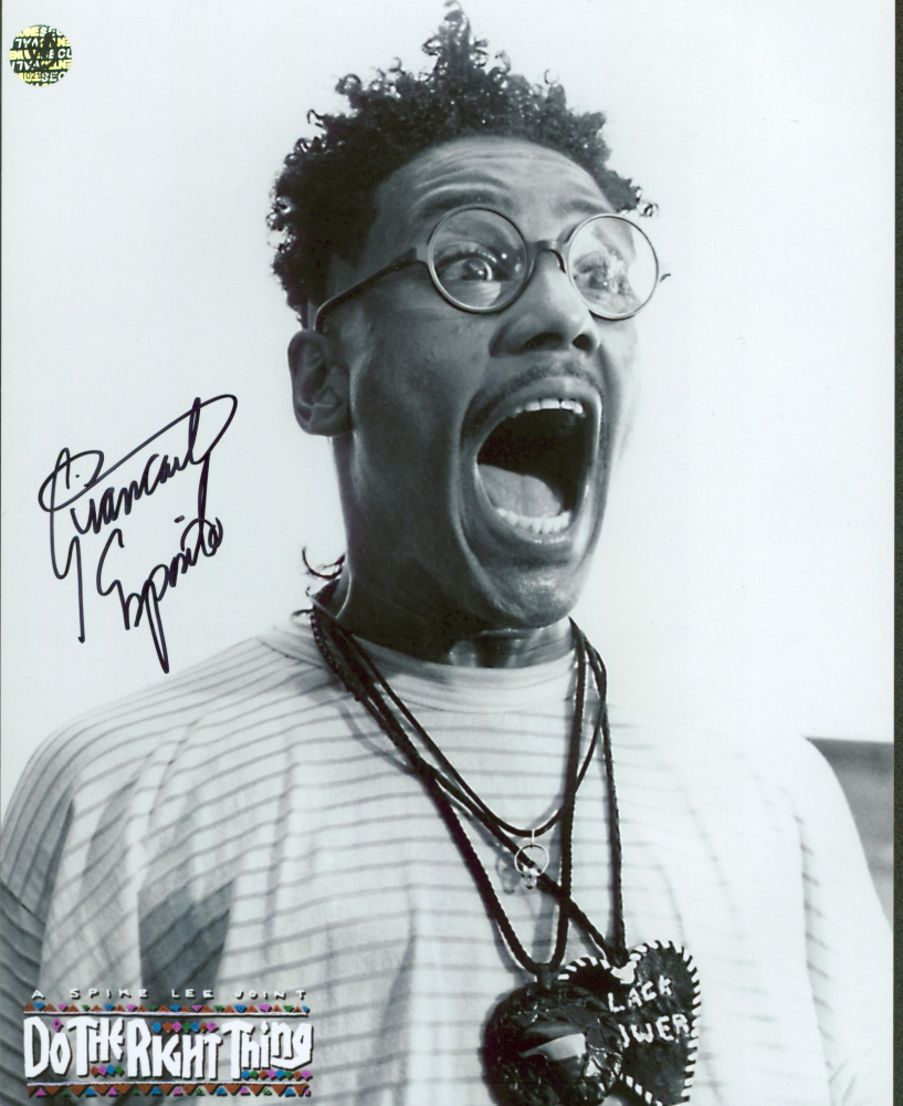 Giancarlo Esposito Signed "Do the Right Thing" 8x10 Photo (Wizard World ...