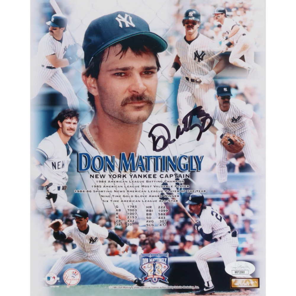 Don Mattingly Signed Yankees 8x10 Photo (JSA) | Pristine Auction