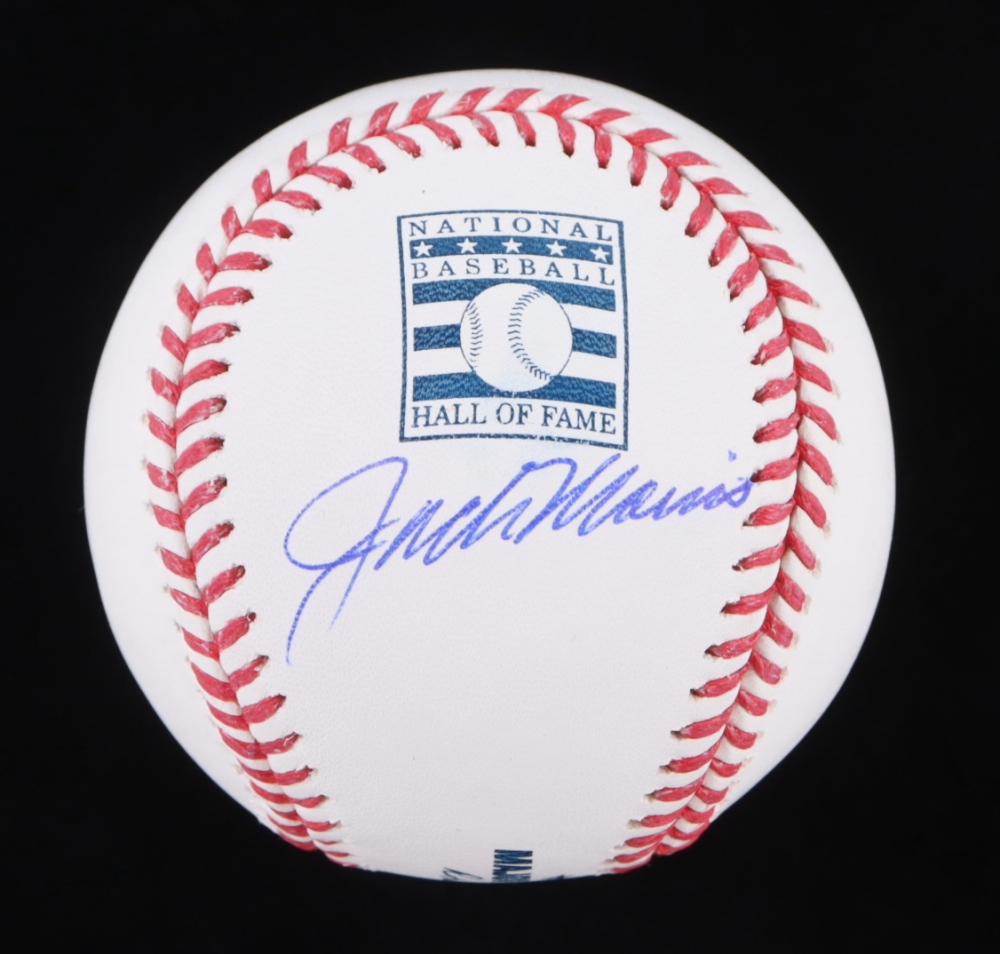Jack Morris Signed OML Hall of Fame Logo Baseball (JSA) | Pristine Auction