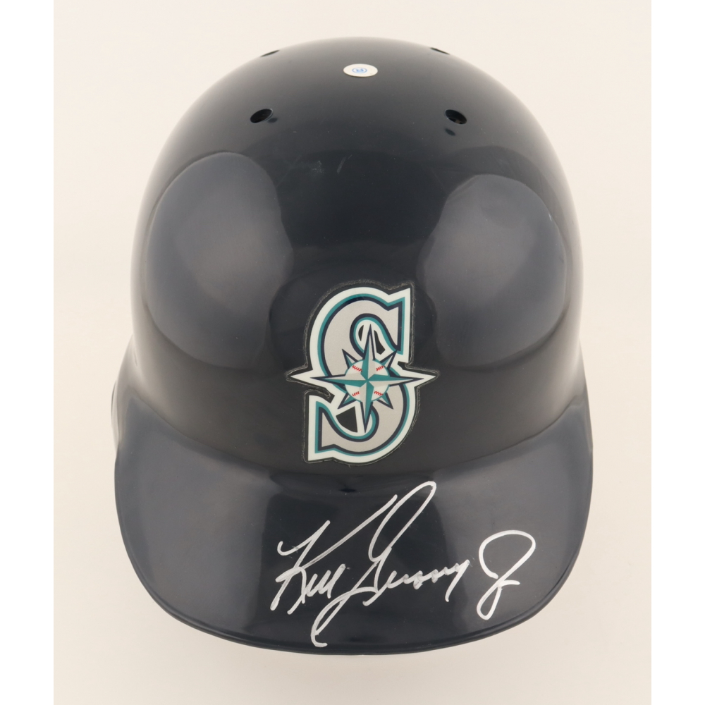 Ken Griffey Jr. Signed Mariners Full-Size Authentic Game Model Batting ...