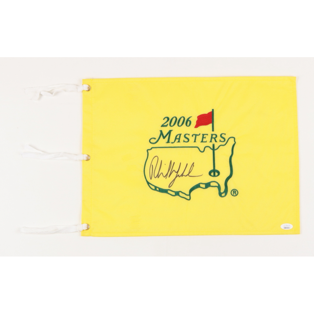 Phil Mickelson Signed 2006 Masters Pin Flag (JSA) | Pristine Auction