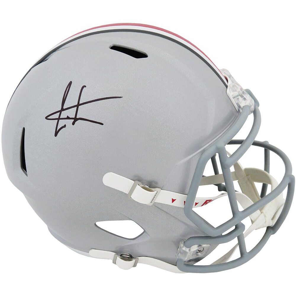 Cris Carter Signed Ohio State Buckeyes Full-Size Helmet (Schwartz ...