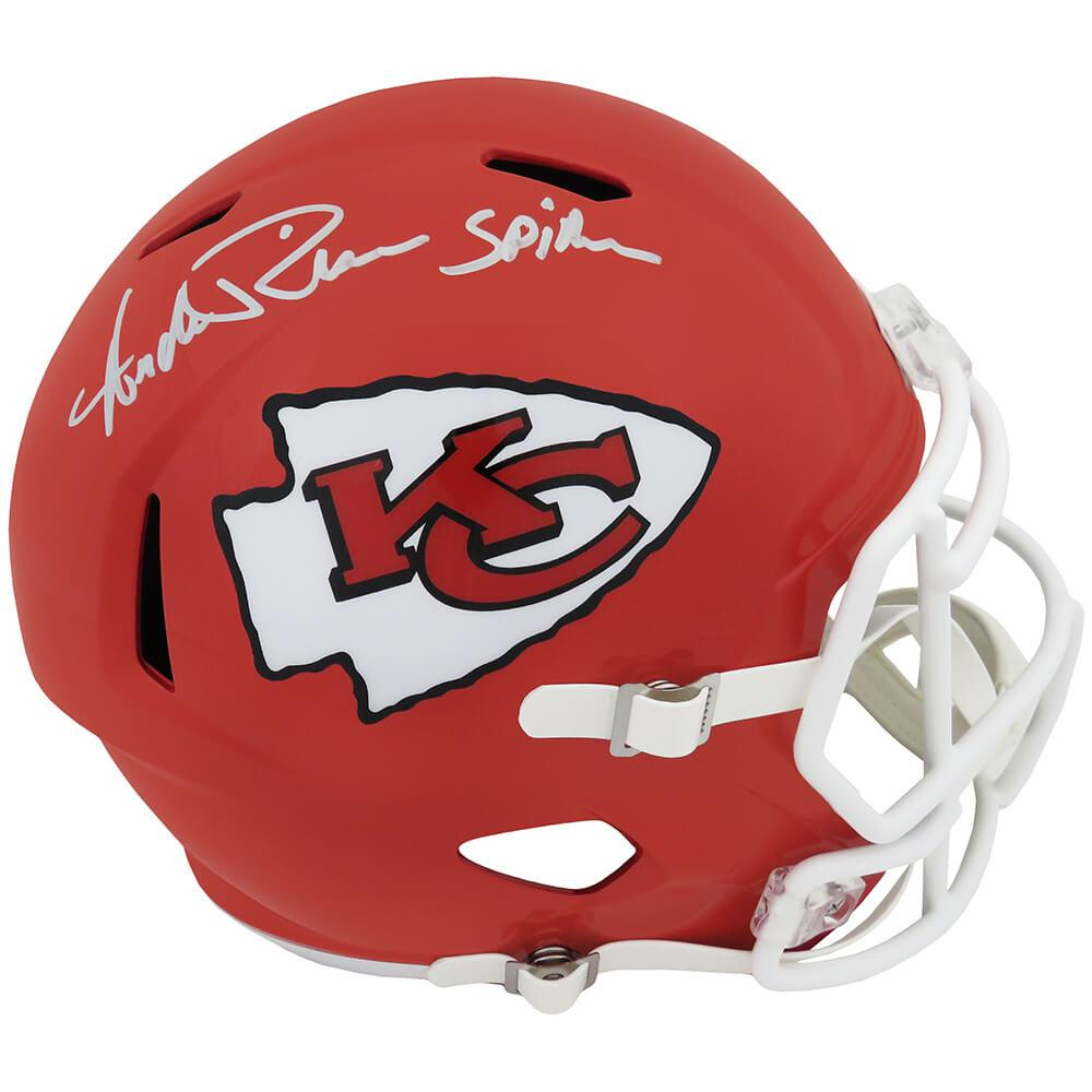Andre Rison Signed Chiefs Full-Size Speed Helmet Inscribed "Spiderman ...