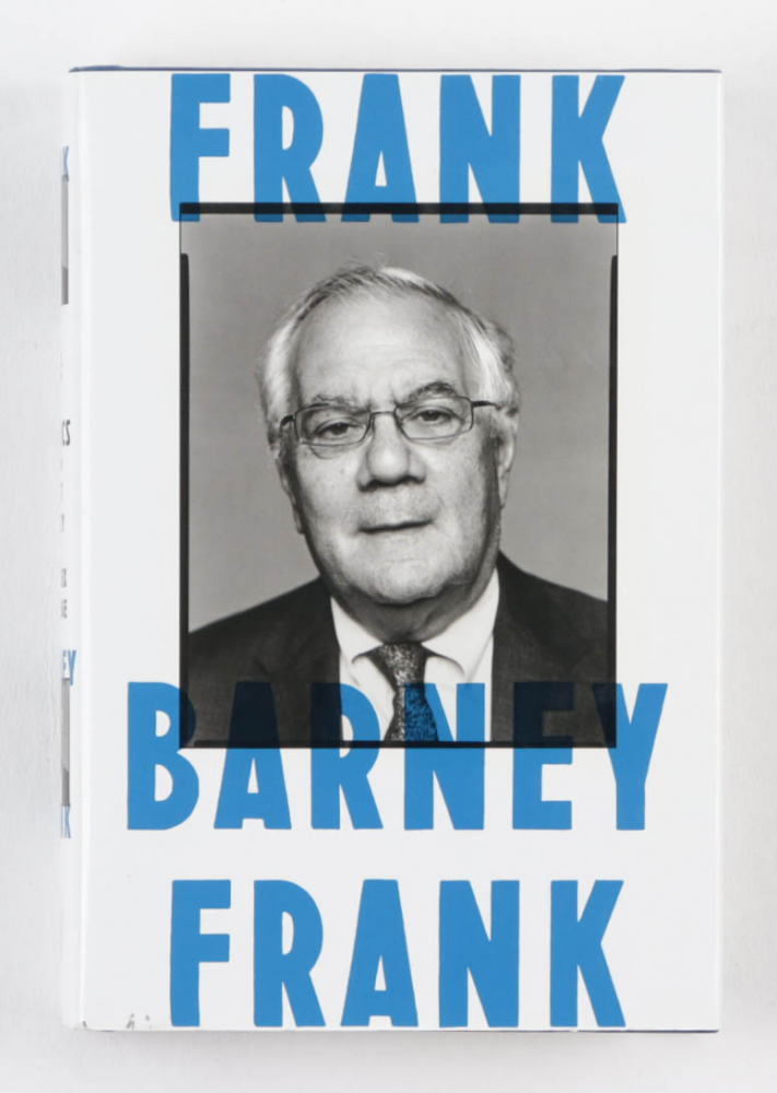 Barney Frank Signed "Frank" Hardcover Book (Beckett) | Pristine Auction