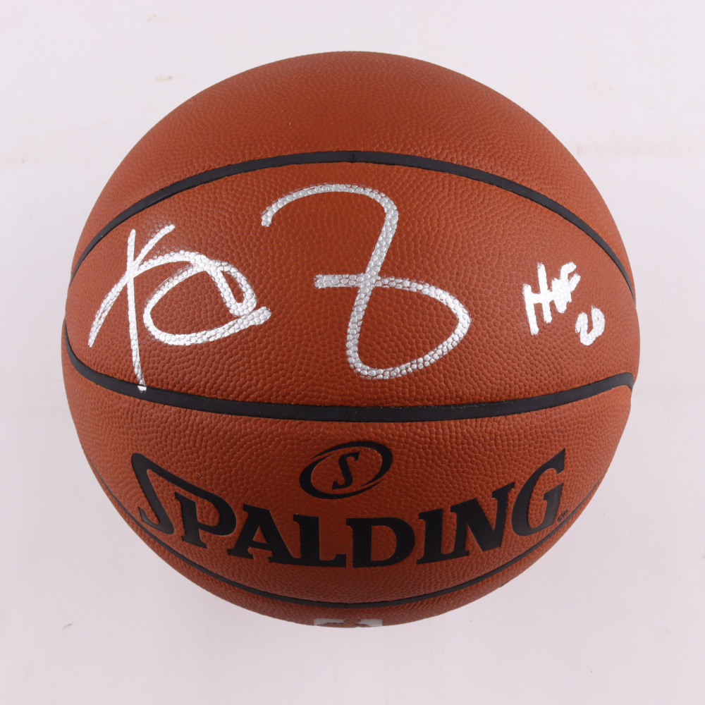 Kevin Garnett Signed NBA Basketball Inscribed "HOF 20" (Fanatics ...