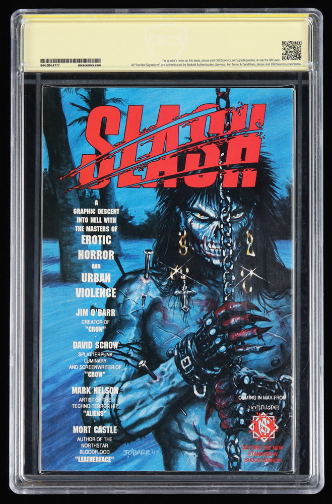 Gunnar Hansen Signed 1992 "Leatherface" #4 Northstar Comic Book (CBCS ...