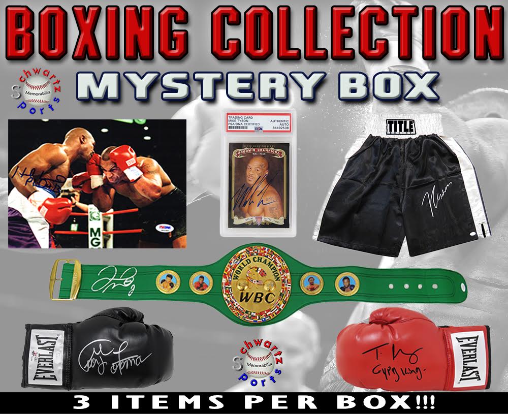 Schwartz Sports - Boxing Collection Signed Mystery Box - Series 12 ...