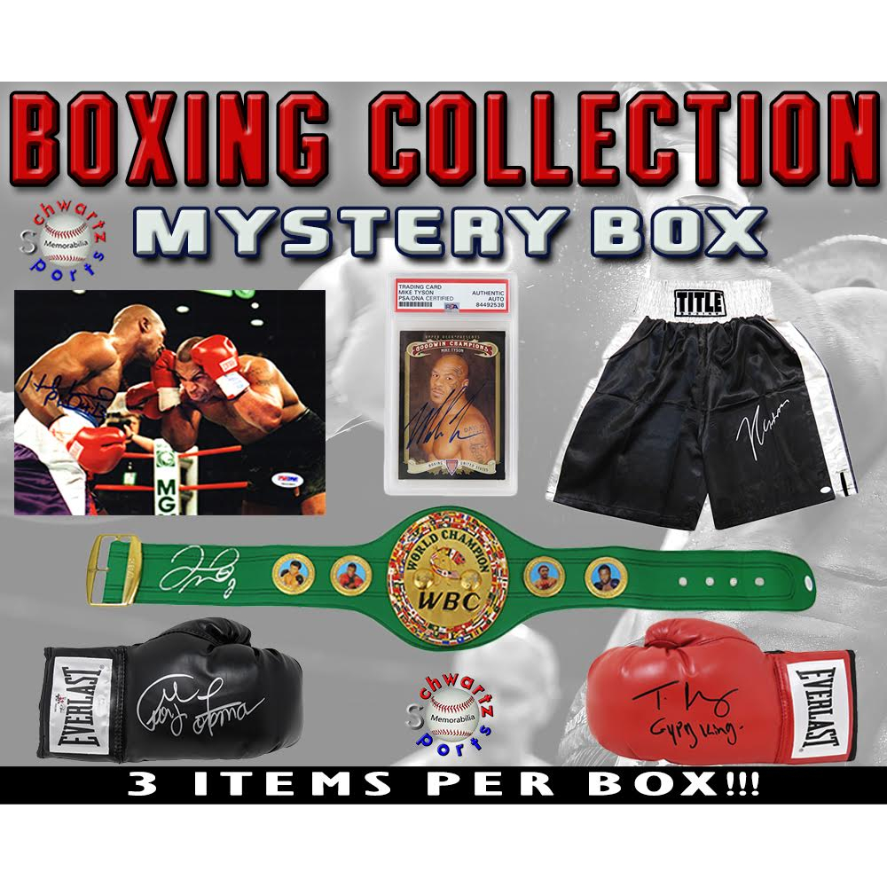 Schwartz Sports - Boxing Collection Signed Mystery Box - Series 12 (Limited to 100) (3 Boxing ...