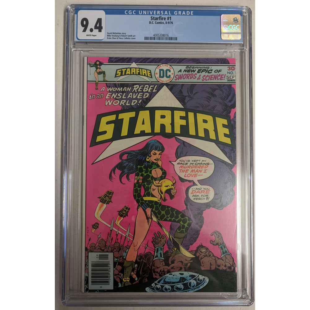 1976 "Starfire" Issue #1 DC Comic Book (CGC 9.4) | Pristine Auction