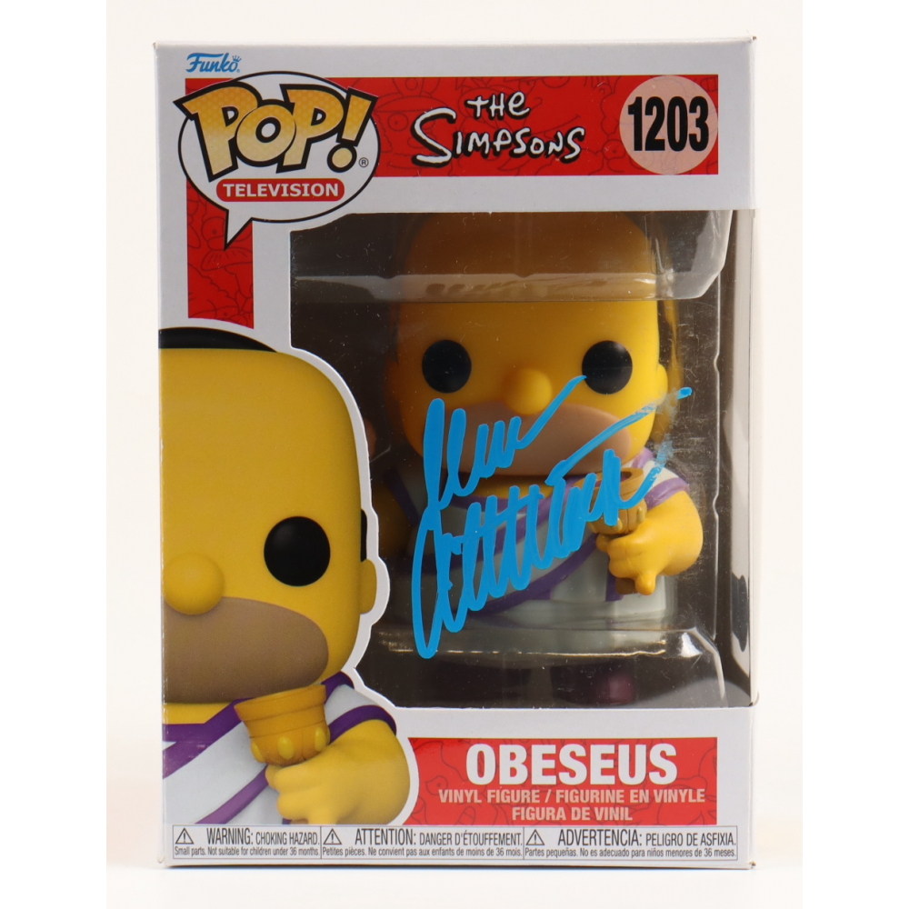 Dan Castellaneta Signed "The Simpsons" #1203 Obeseus Funko Pop! Vinyl ...