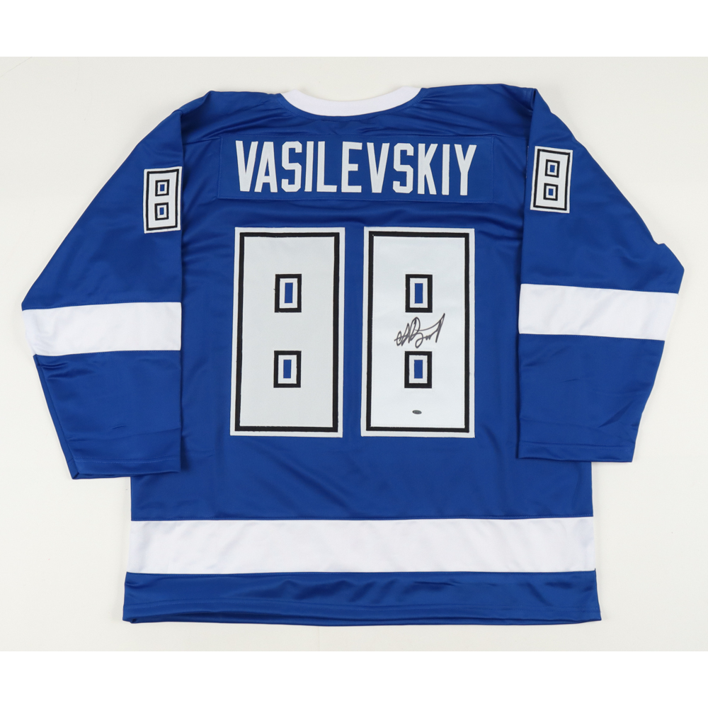 Andrei Vasilevskiy Signed Jersey Okauthentics Pristine Auction