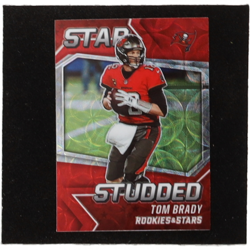 Tom Brady 2021 Rookies and Stars Star Studded Red Scope #19 | Pristine ...