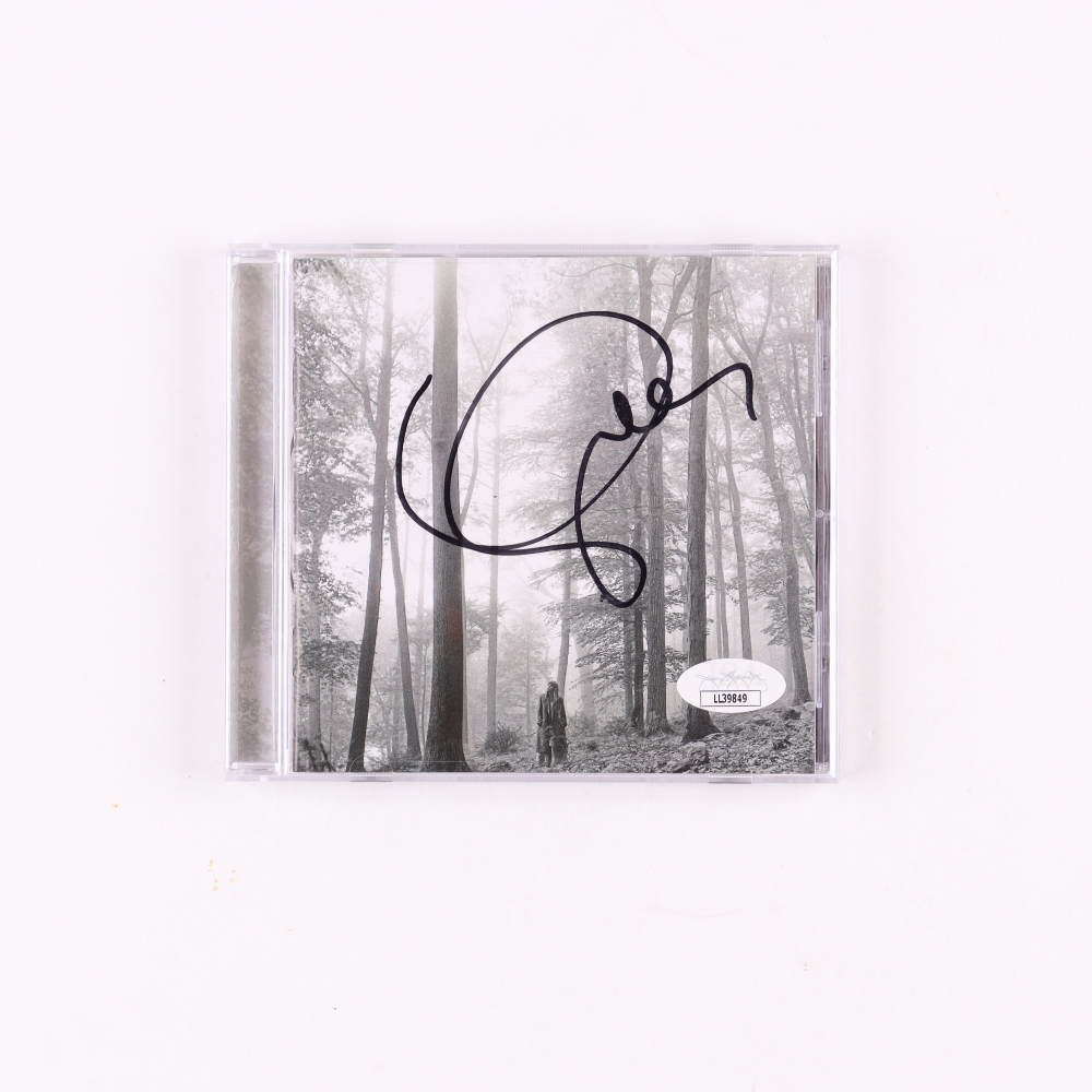 Taylor Swift Signed "Folklore" CD Album Cover (JSA) | Pristine Auction