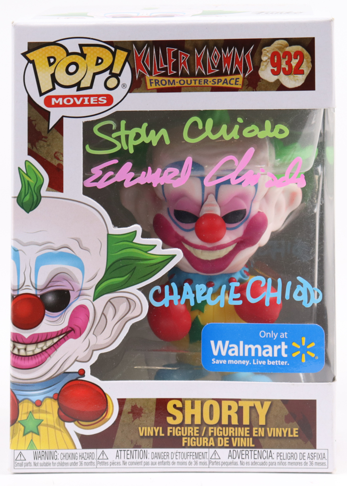 Stephen Chiodo, Charlie Chiodo & Edward Chiodo Signed "Killer Klowns ...