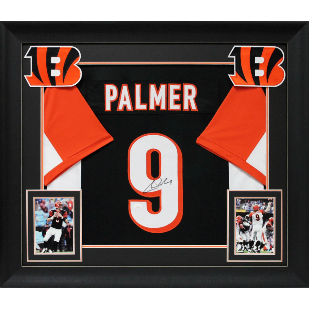 Carson Palmer Signed Custom Framed Jersey Display (Beckett) | Pristine Auction