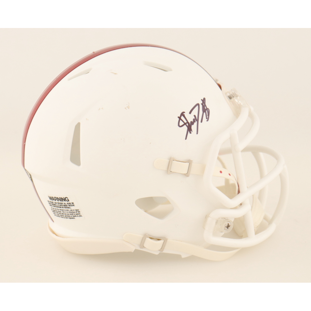 Shedeur Sanders Signed Jackson State Tigers Speed Mini Helmet (JSA ...