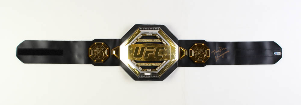 "Thug" Rose Namajunas Signed UFC World Championship Replica Belt ...
