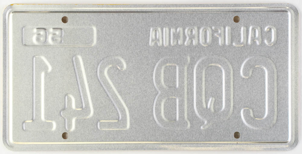 "Christine" License Plate Signed by (4) with Alexandra Paul, William ...