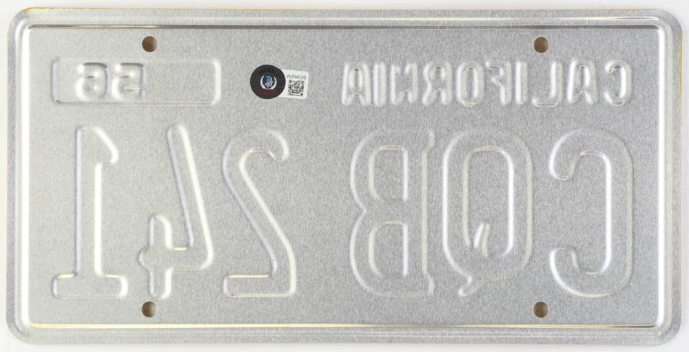 "Christine" License Plate Signed by (4) with Alexandra Paul, William ...