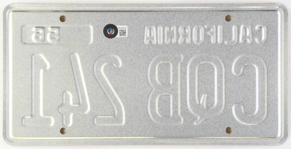 "Christine" License Plate Signed by (4) with Alexandra Paul, William ...