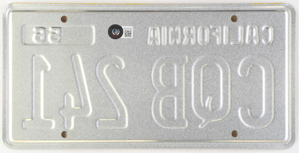 "Christine" License Plate Signed by (4) with Alexandra Paul, William ...