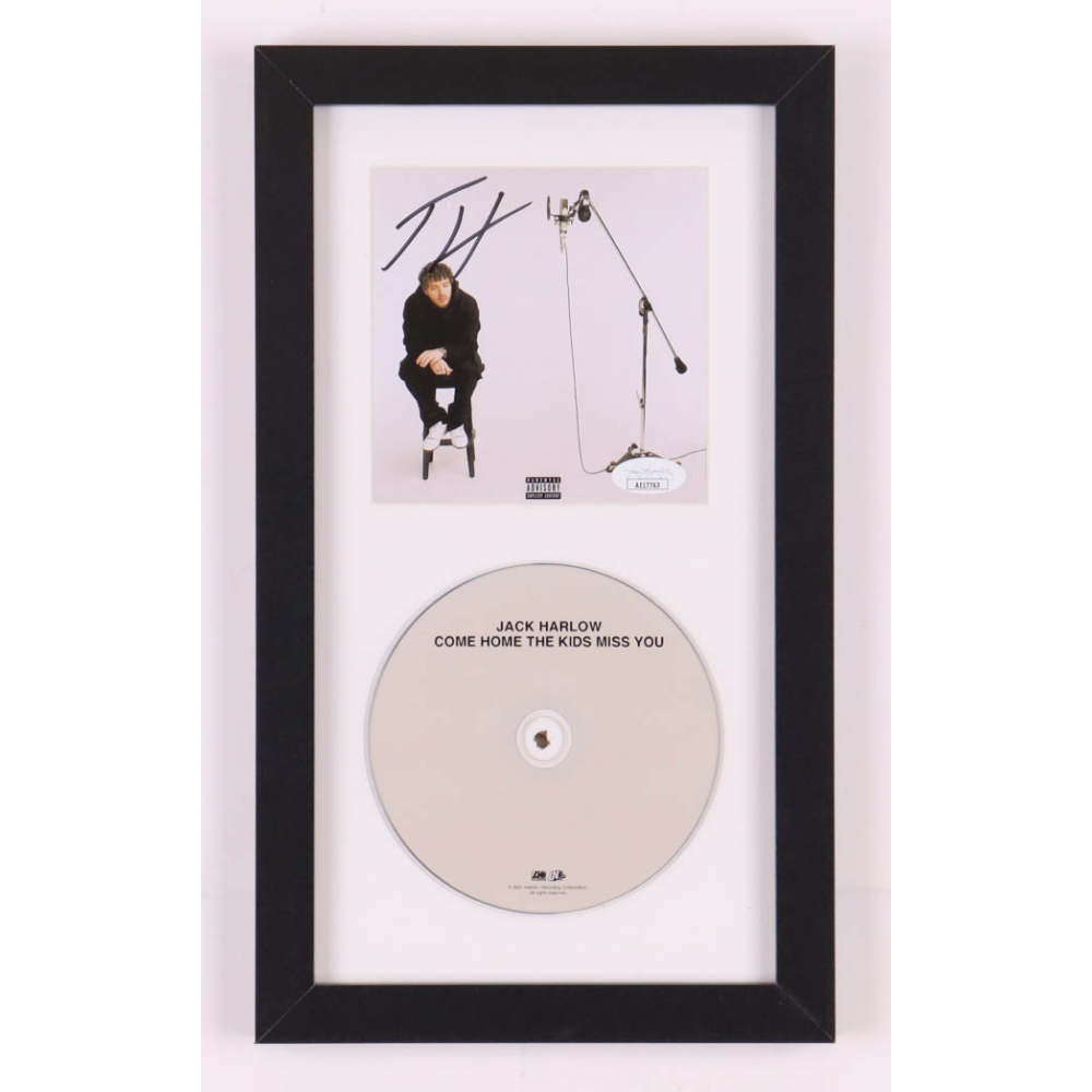 Jack Harlow Signed "Come Home The Kids Miss You" 8x13 Custom Framed CD ...