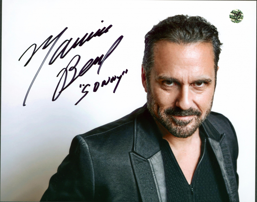 Maurice Benard Signed "General Hospital" 8x10 Photo Inscribed "Sonny ...
