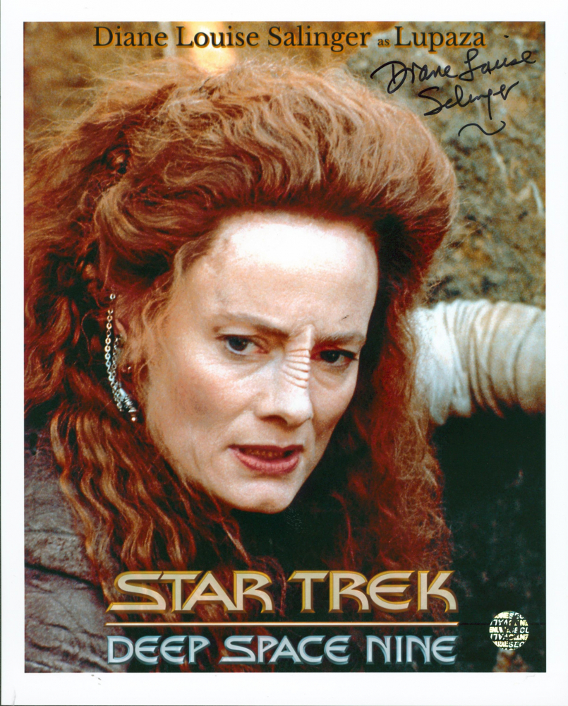Diane Salinger Signed "Star Trek: Deep Space Nine" 8x10 Photo (Wizard ...
