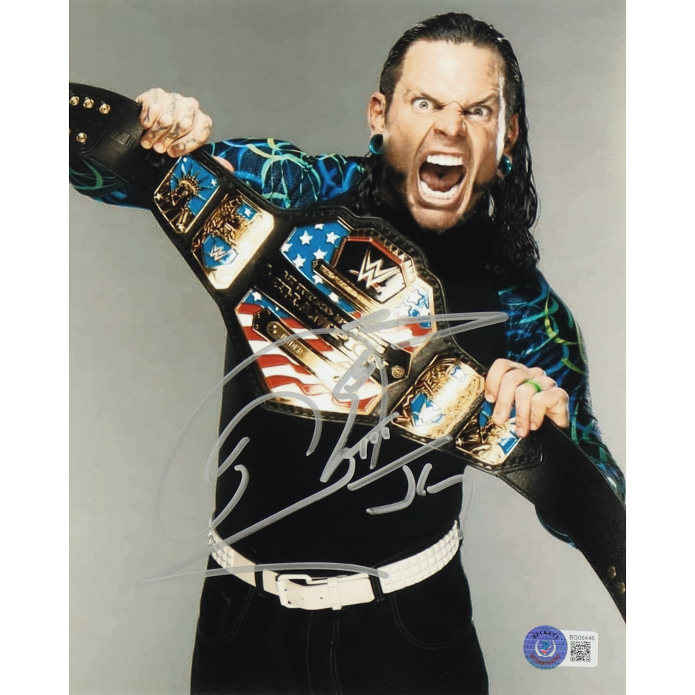 Jeff Hardy Signed 8x10 Photo (Beckett) | Pristine Auction