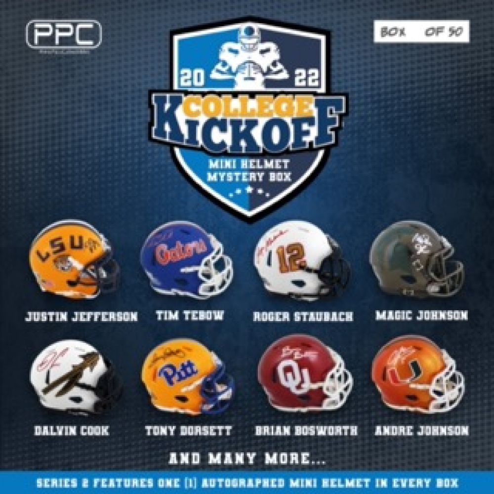 Press Pass Collectibles 2022 College Kickoff Mini Helmet Mystery Box – Series 2 (Limited to 50 ...
